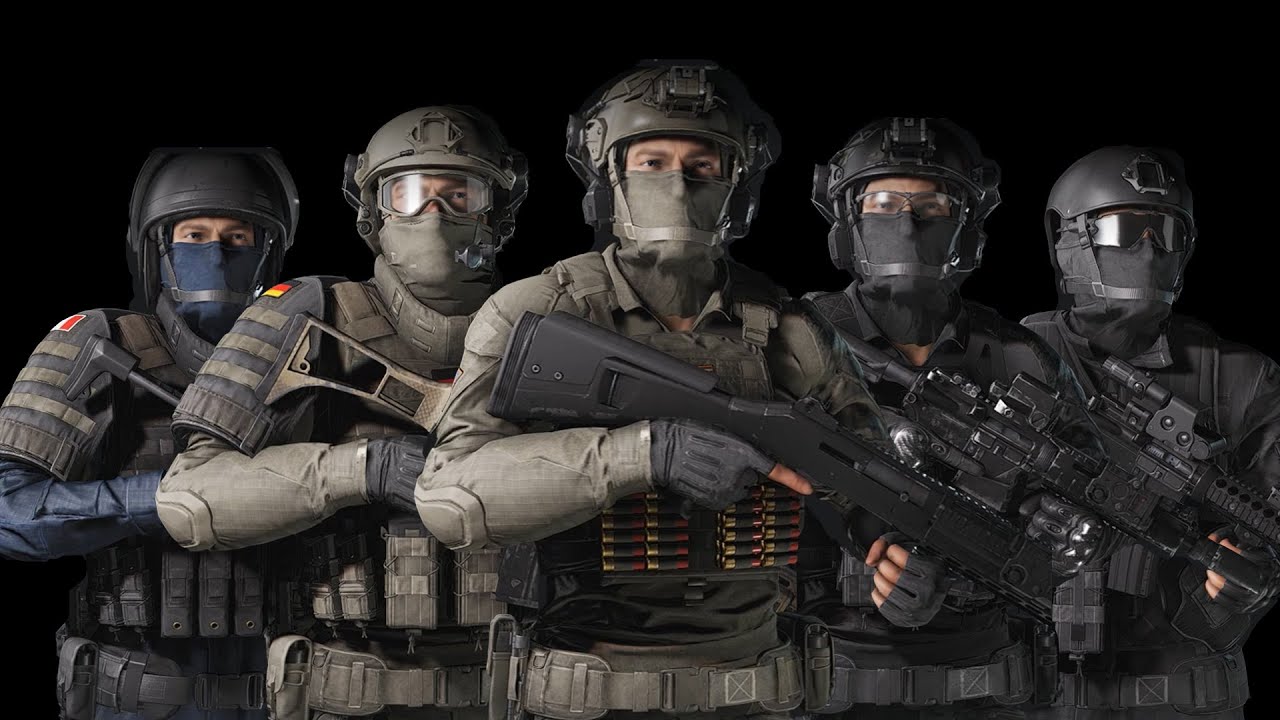 TOP Special Police Forces Outfits!!! SWAT, GIGN, GSG9, BOPE | Ghost ...