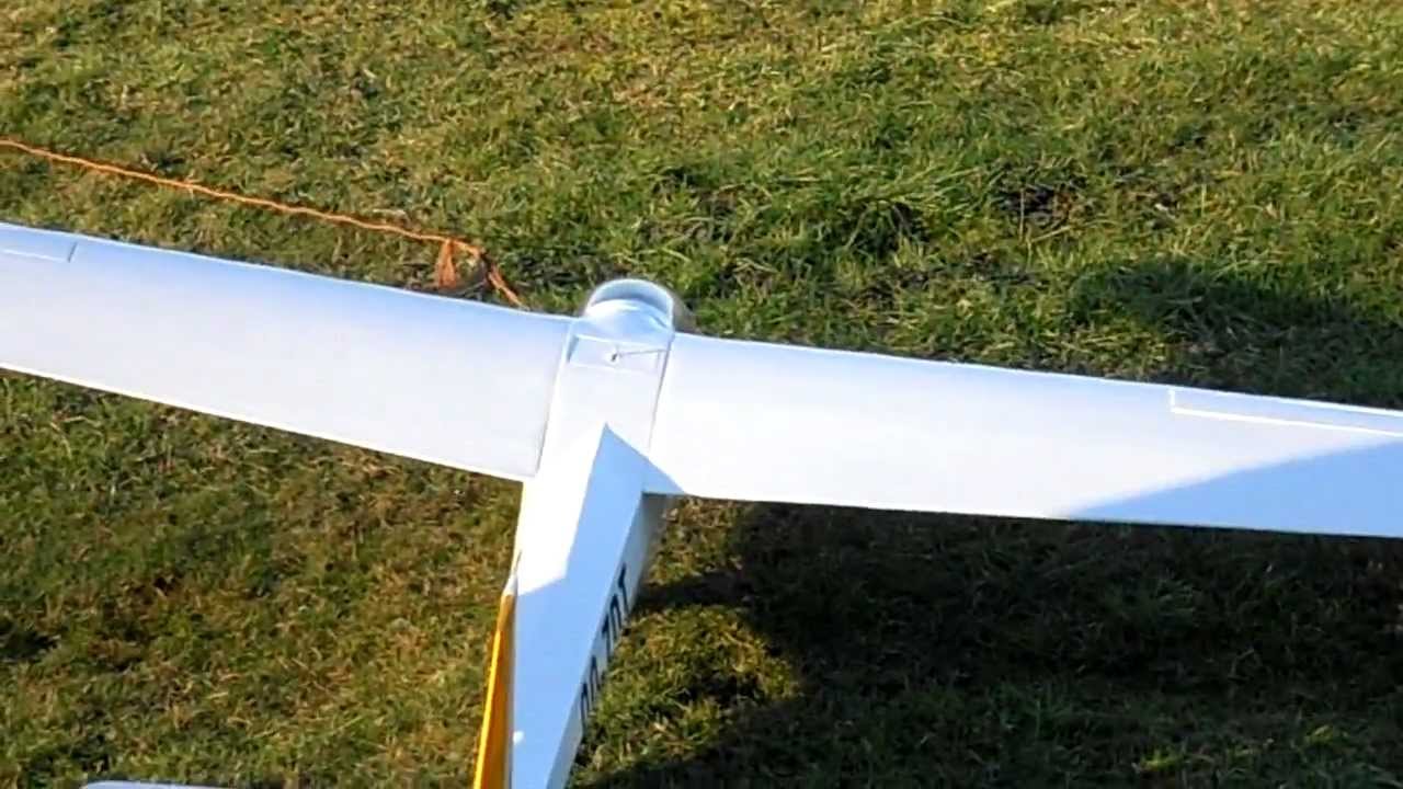 seagull K8b 3.0mtr rc glider - YouTube