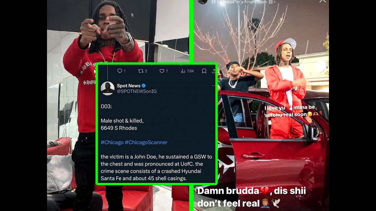 BloodHound Lil Jeff Sh0t & K!lled In Chicago (RIP) - YouTube