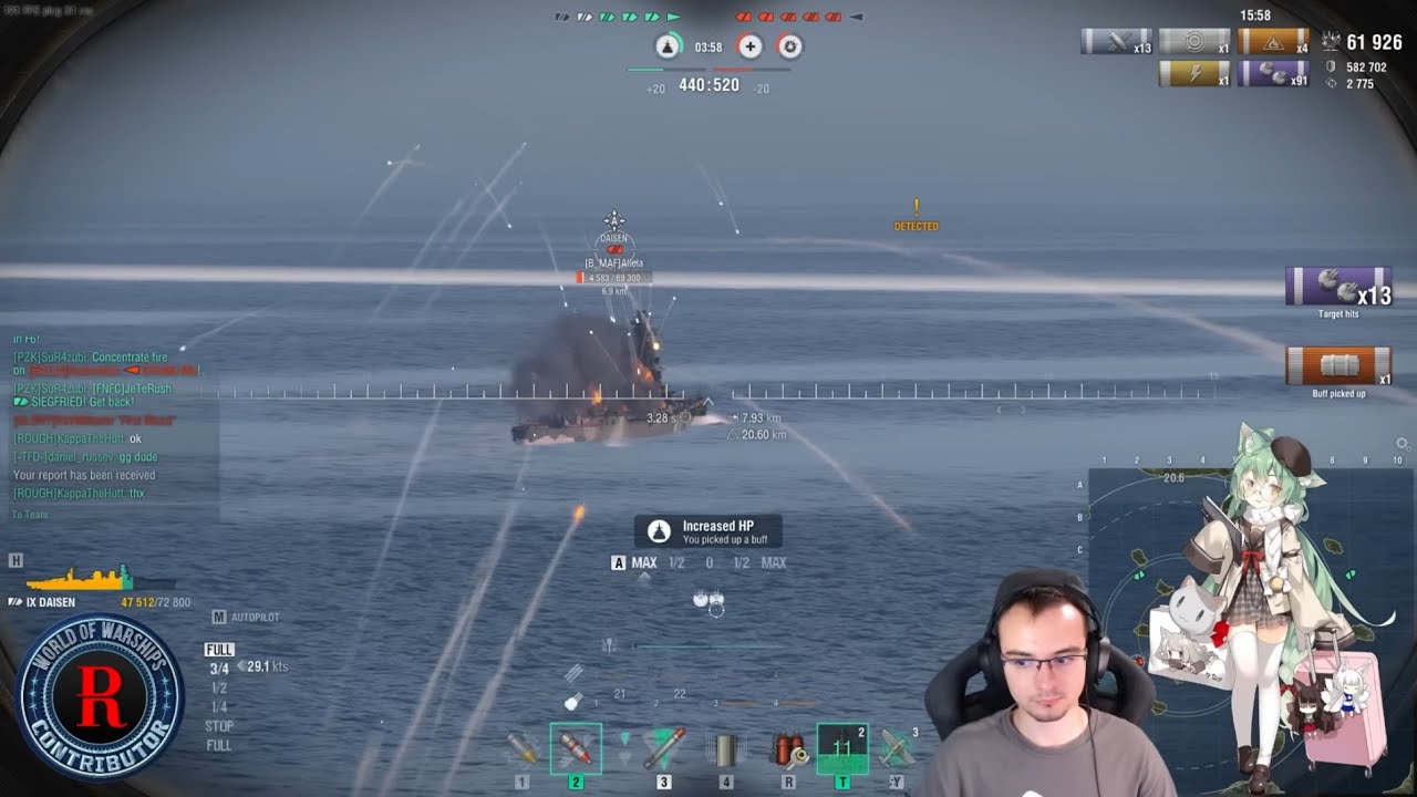 Shikishima and Daisen - IJN Secondary Push Masters - YouTube