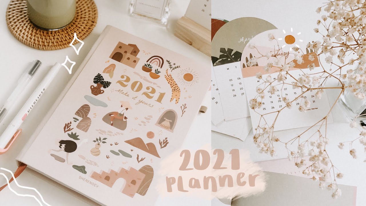 2021 planner setup 📝 ft. otterhands | aesthetic & cute planners from ...