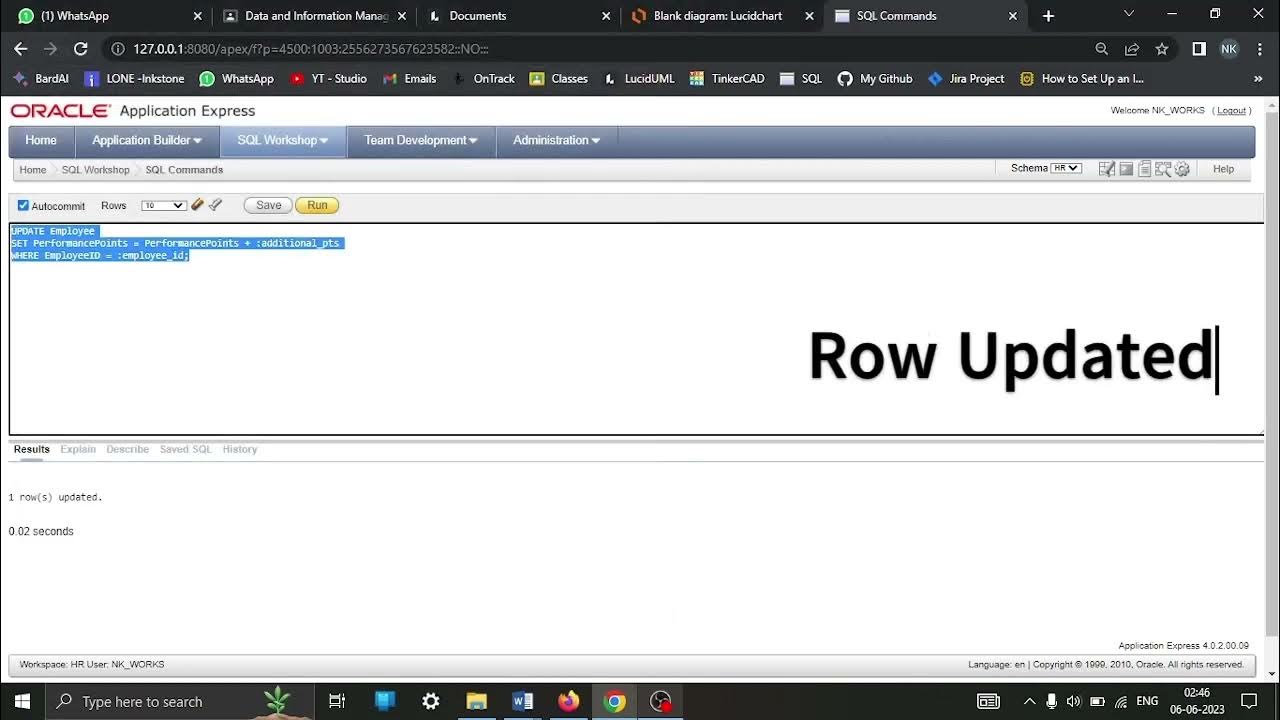 Updating a Table Using Substitution Method in Oracle APEX! - YouTube