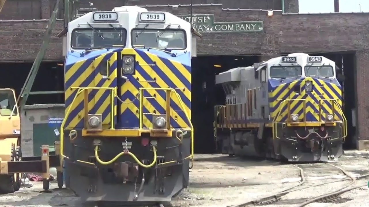 New Ex-Citirail CN ES44ACs at the Prairie Line (Manufacturer's Railway ...