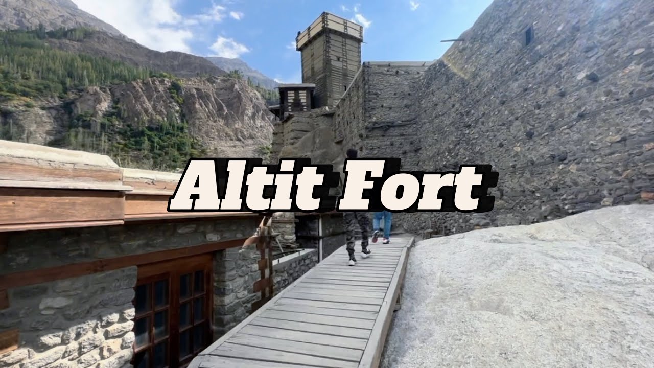 A Walk Towards Altit Fort | Virtual Tour Of The Streets of Hunza ...