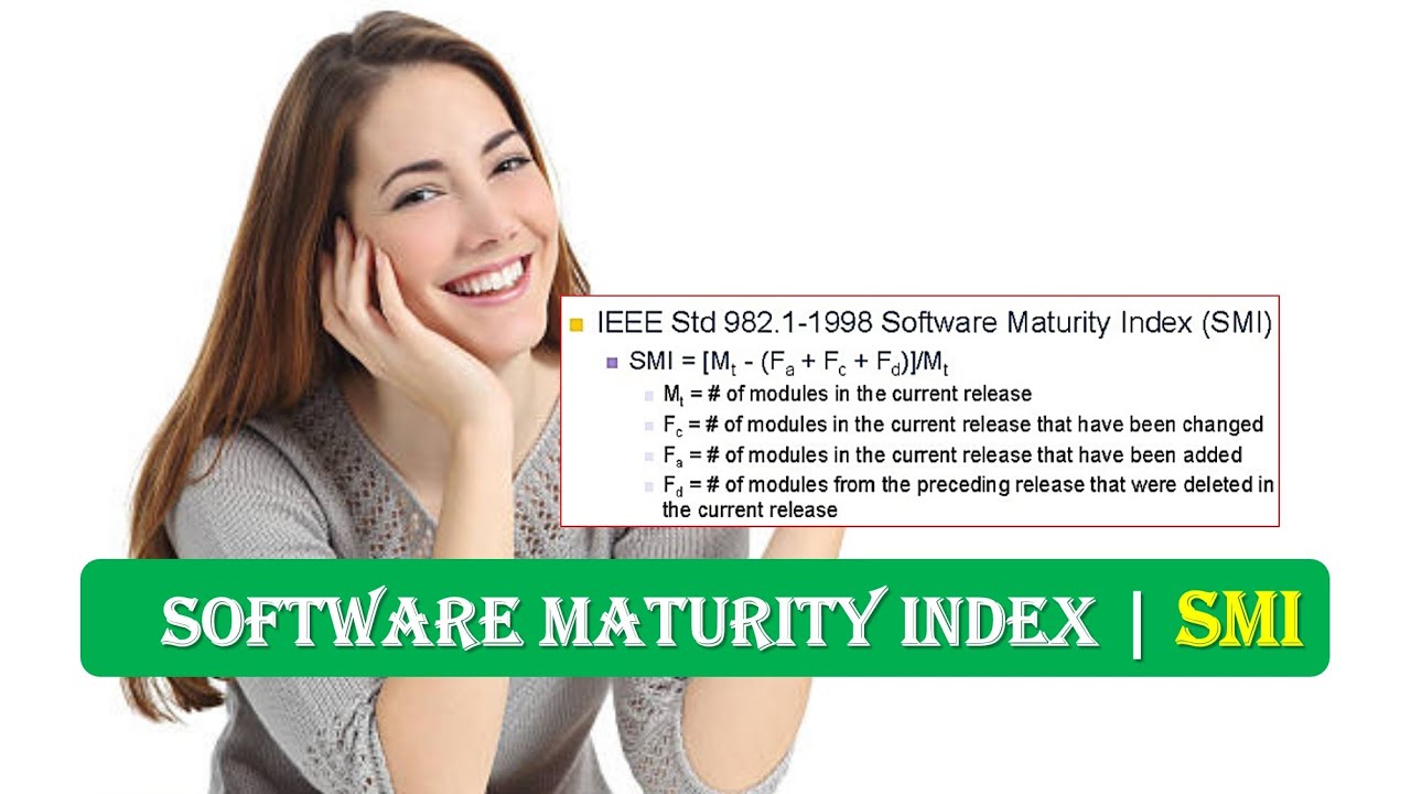 Software Metrics for Maintenance | Software Maturity Index | SMI - YouTube