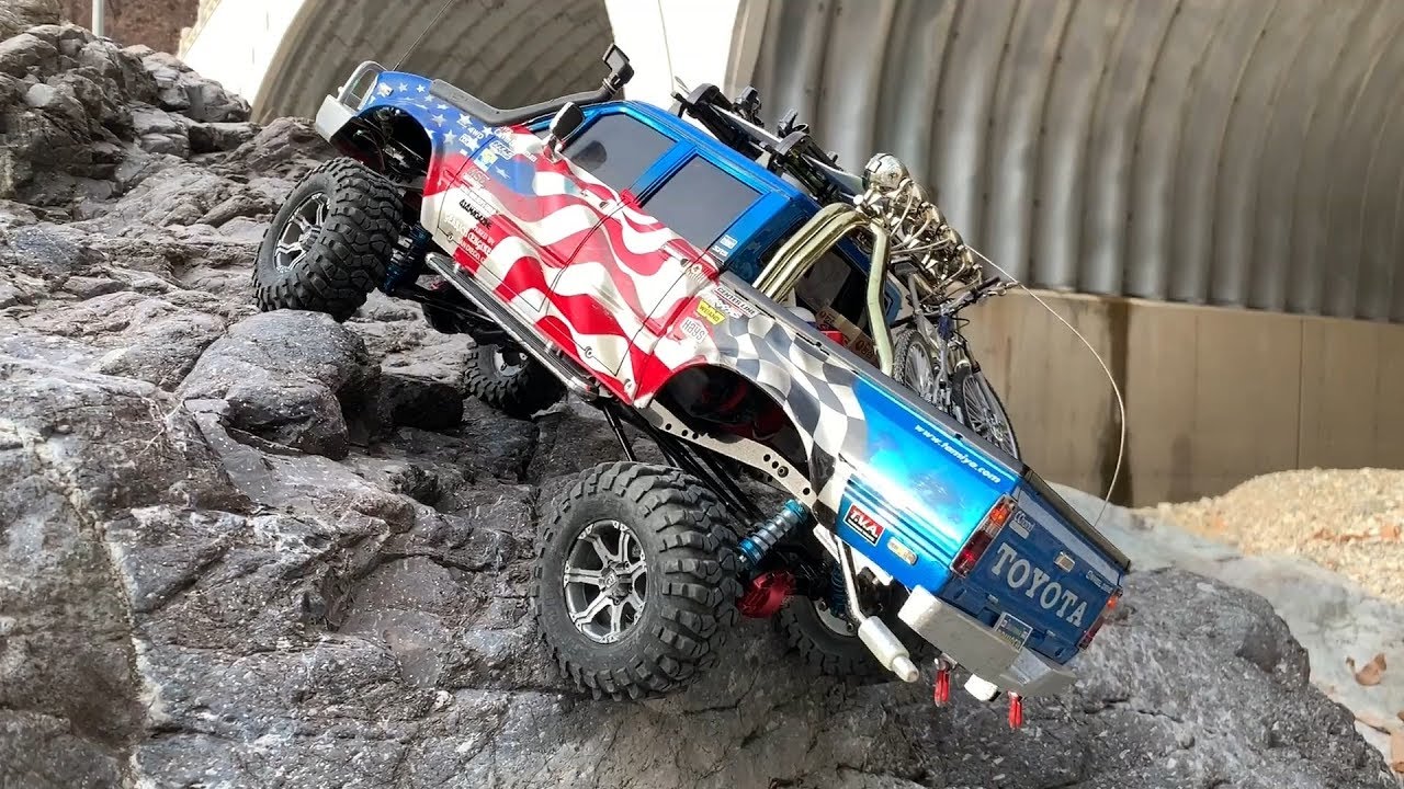 RC4WD Trail Finder 2lwb(My friend) & TRX4 Defender Rock Trail - YouTube