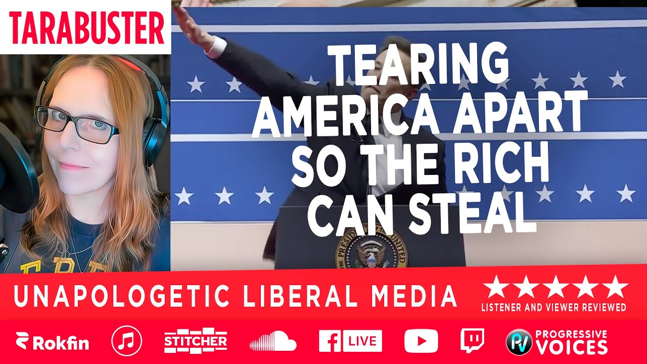 Tarabuster EP 431: The GOP Plan: Tearing America Apart so the Rich Can Steal - YouTube