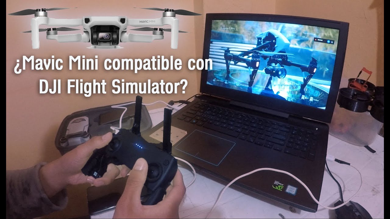 ¿Mavic Mini compatible con Simulador DJI ? - YouTube