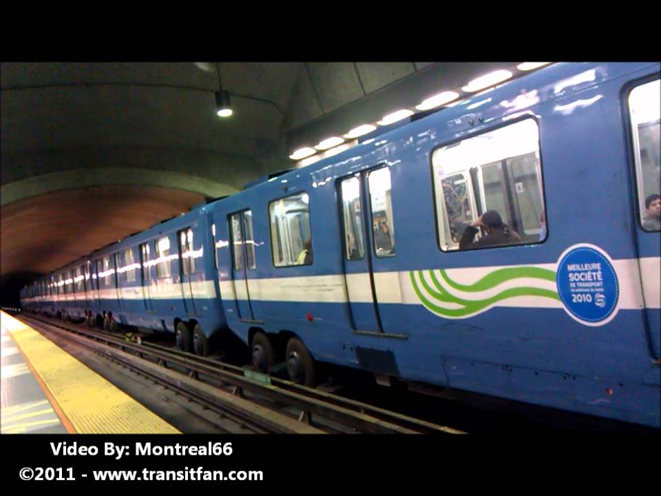 Montreal Metro: Station Radisson [HD] - YouTube