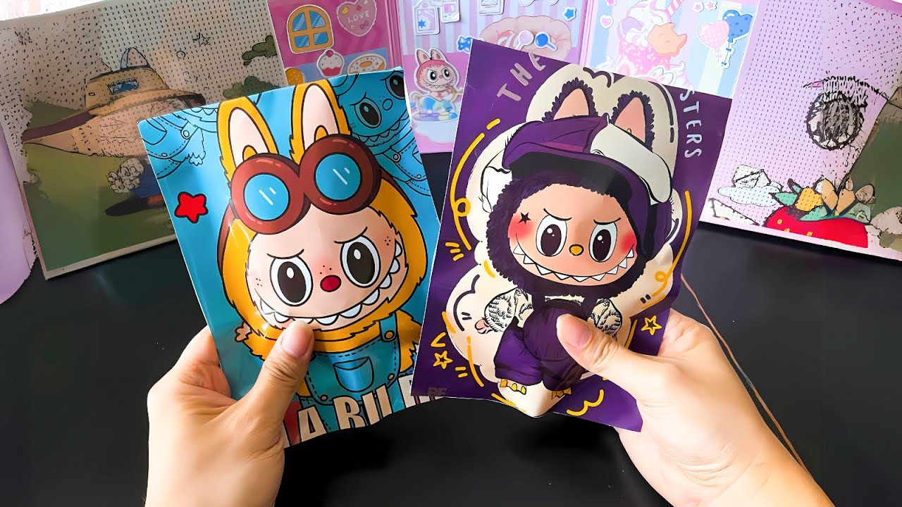 ASMR Unboxing Cute Blind Box Labubu's Adorable Surprises! - YouTube
