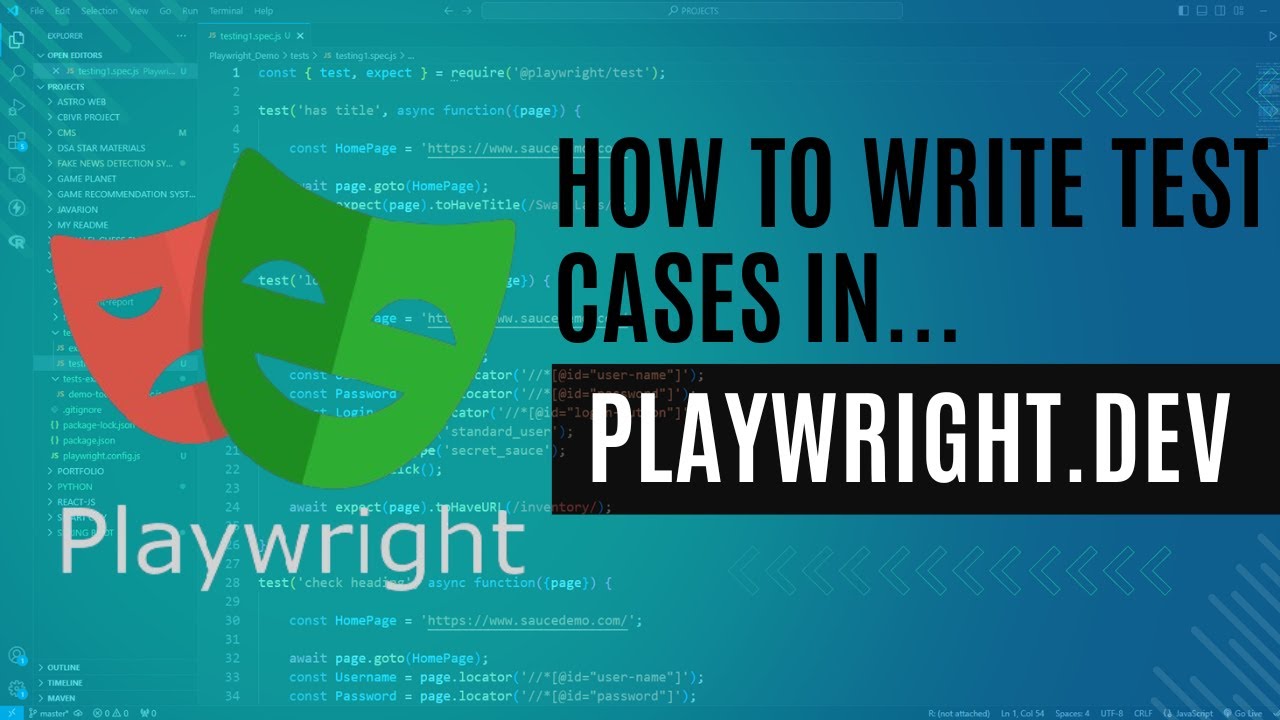 Playwright Demo Youtube