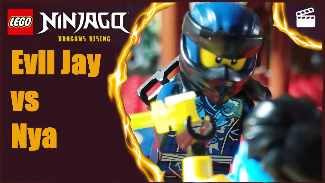 LEGO NINJAGO episode 11 Evil Jay⚡vs Nya💧(tournament of the source ...