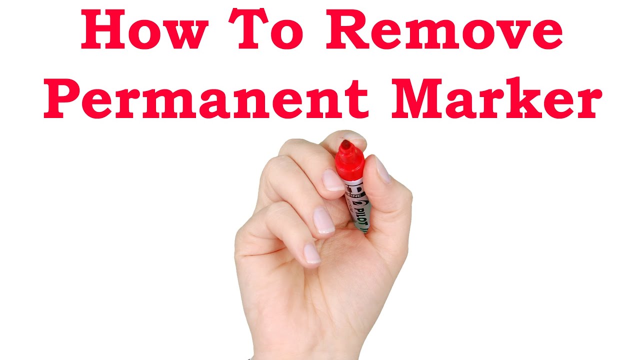 How To Remove Permanent Marker Ink From White Board Magic Trick Guru ...