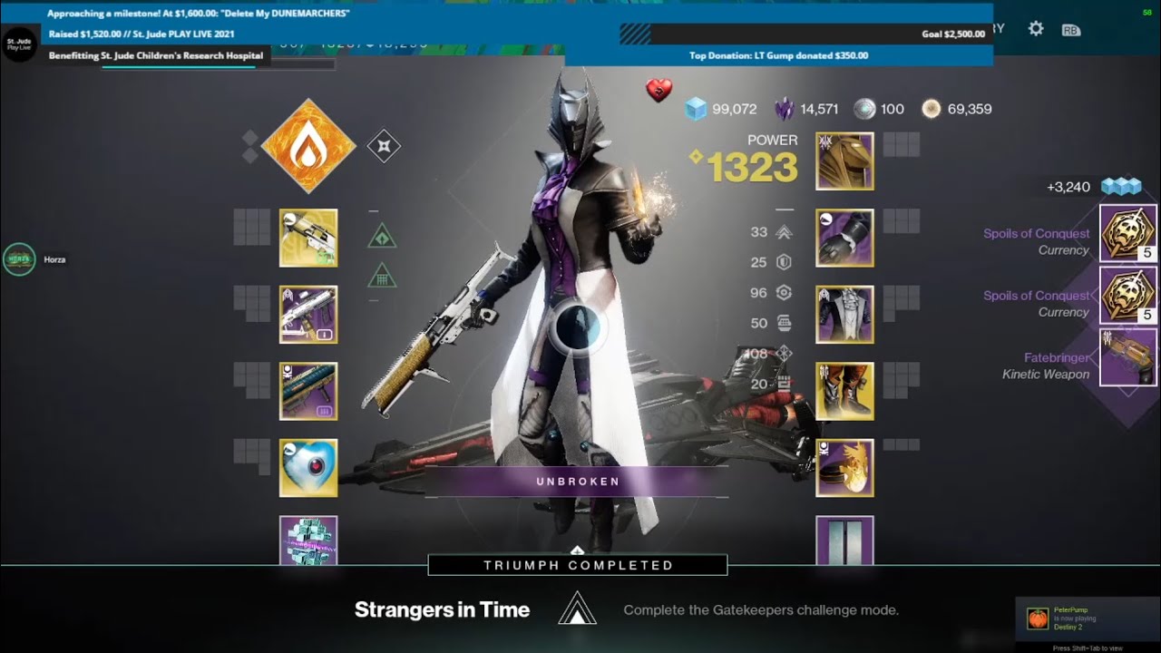 Destiny 2: Gatekeeper Challenge Strangers in Time ( Contest Mode ) Day ...