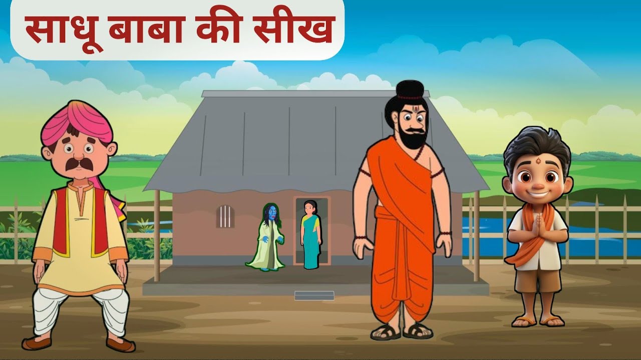 साधू बाबा की सीख | Moral stories in hindi | moral stories | kids ...
