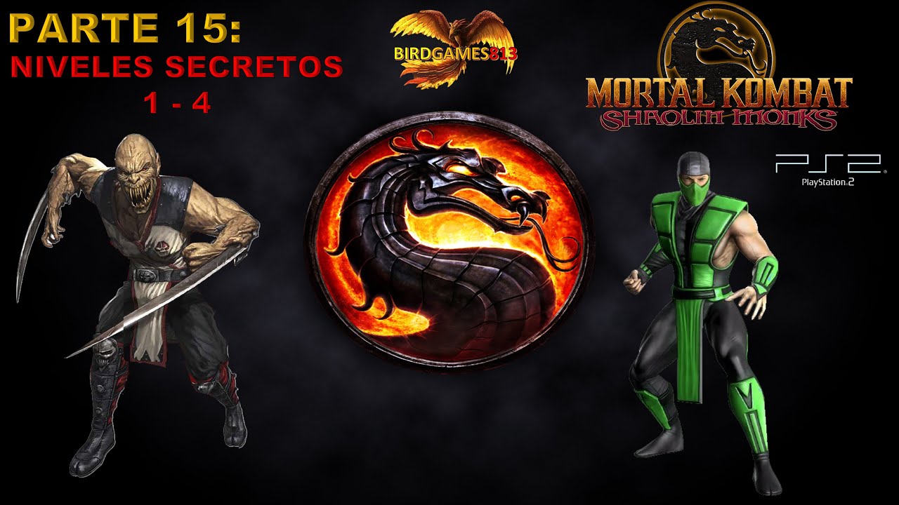 MORTAL KOMBAT SHAOLIN MONKS PARTE 15: NIVELES SECRETOS 1 - 4 - YouTube