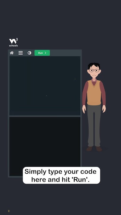 Python Get Started - Part 3 - Online Editor - #w3schools #python #programming - YouTube