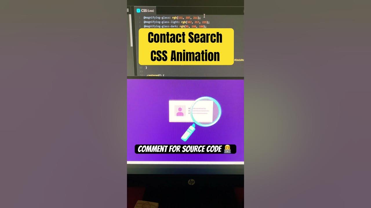 Contact Search Css Animation Tutorials Css Coding Htmlcss Htmlcsstutorial Shorts Youtube 