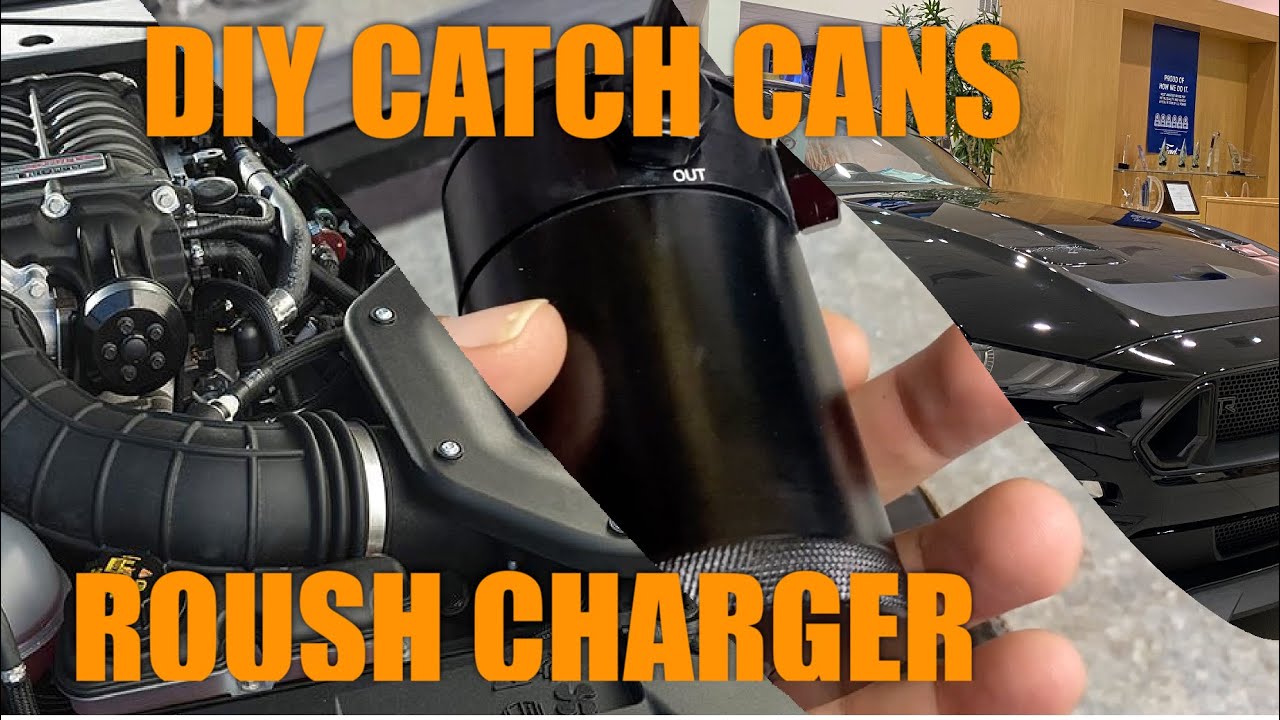 DIY Catch Cans for Ford Performance Supercharger - YouTube