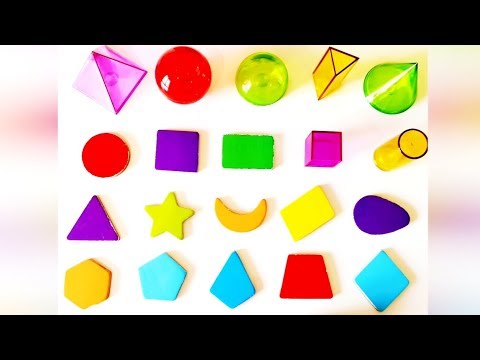 Learn Shapes | Learn Shapes and Colors for Kids | Learn 3D Shapes ...