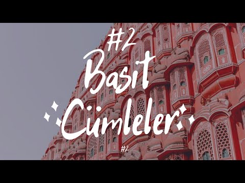 Hindi Basit Cümleler #2| Hintçe Öğreniyorum |