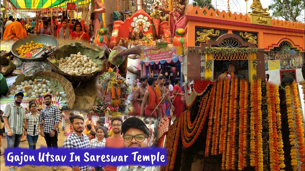 Visiting Sareswar Temple On The Day Of Gajon Utsav 🙏🏻😍 - YouTube