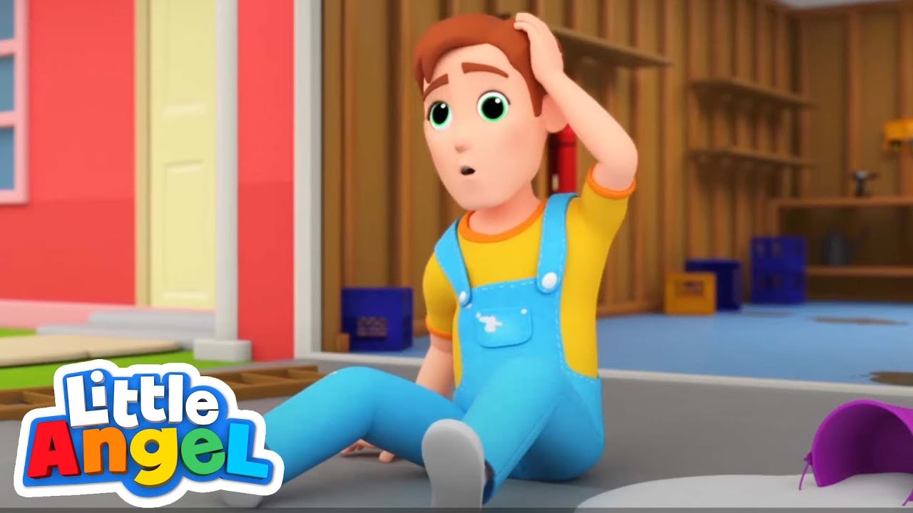 Accidents Song | Little Angel | Kids Cartoon Show | Toddler Songs ...
