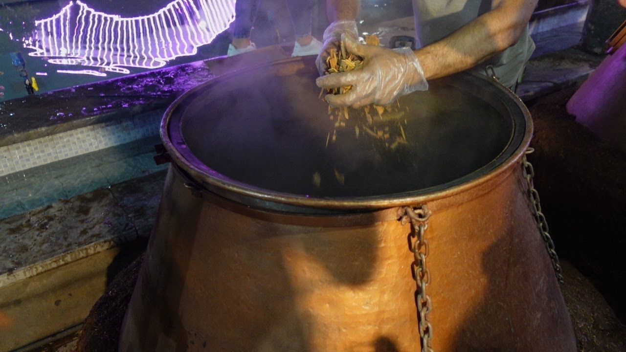 Rose water extraction ceremony - YouTube