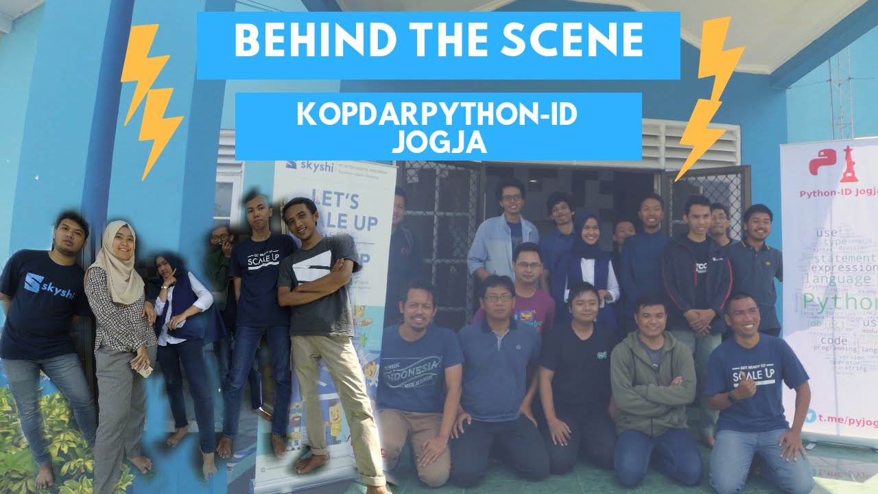 [Behind The Scene] Kopdar Python-ID Jogja - YouTube