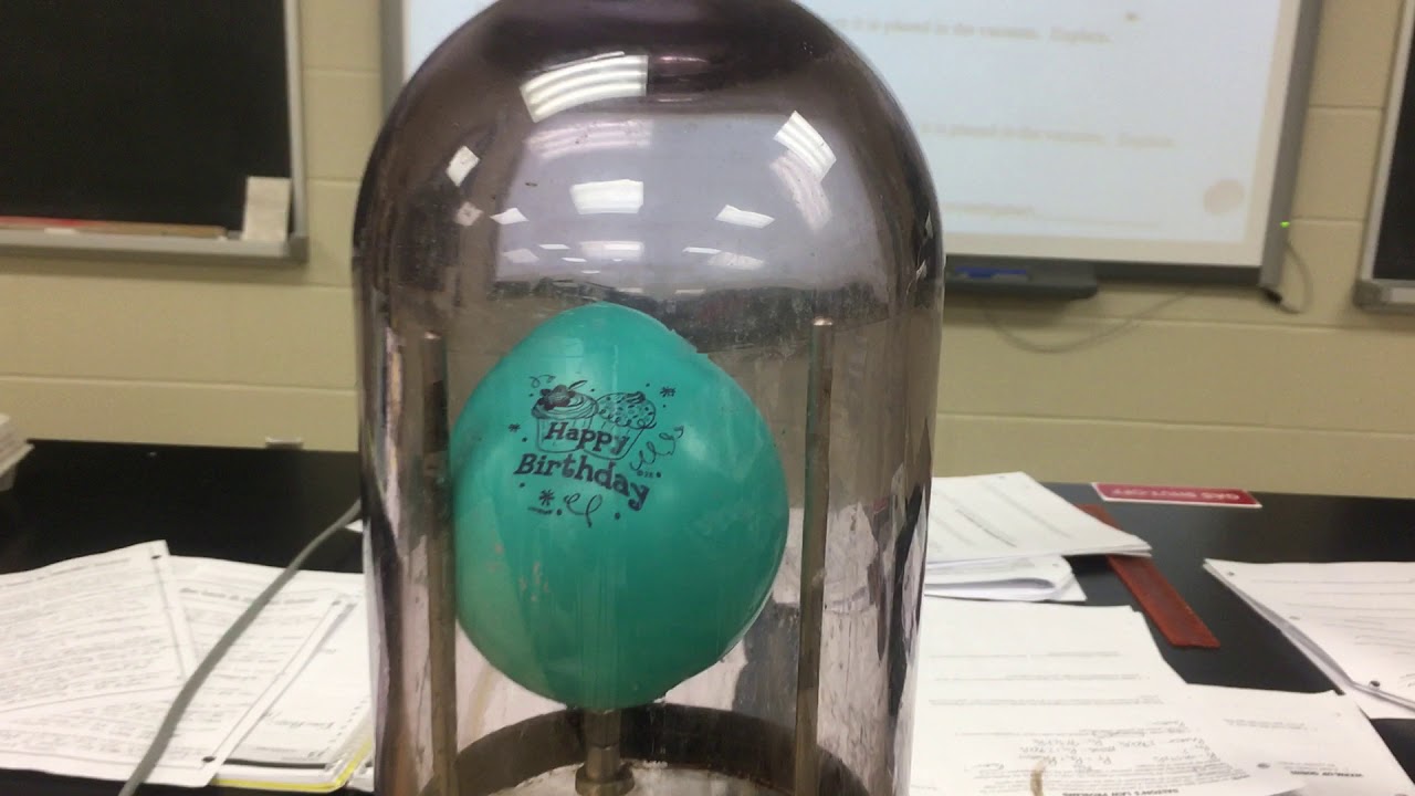 Vacuum Pump + Balloon - YouTube