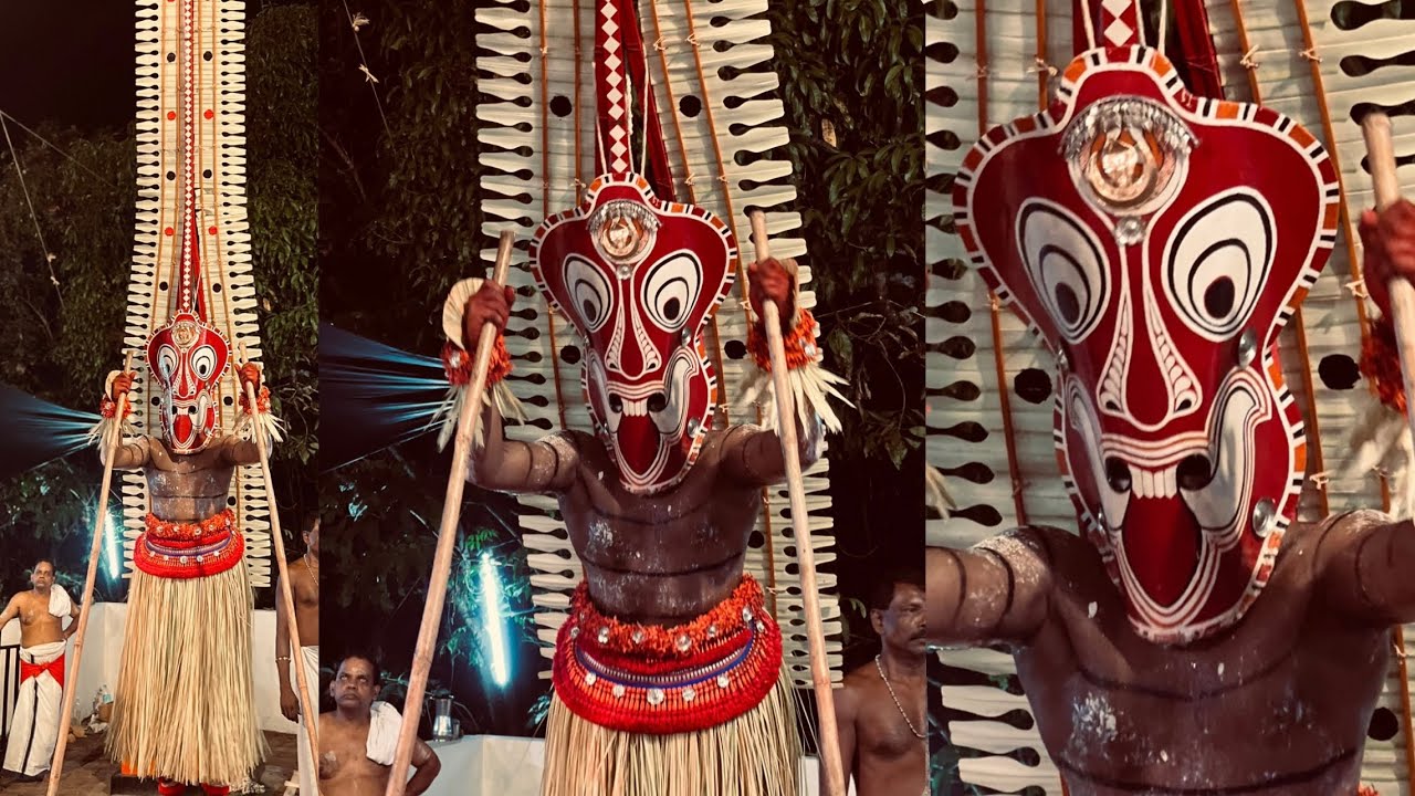 Gulikan theyyam / elayavoor muchilote bagavathi temple / theyyam new ...