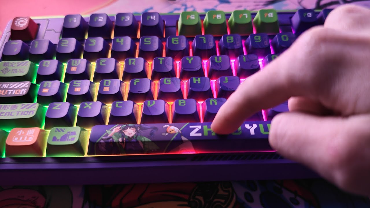the most THOCKIEST keyboard ever ( 100% stock ) - YouTube