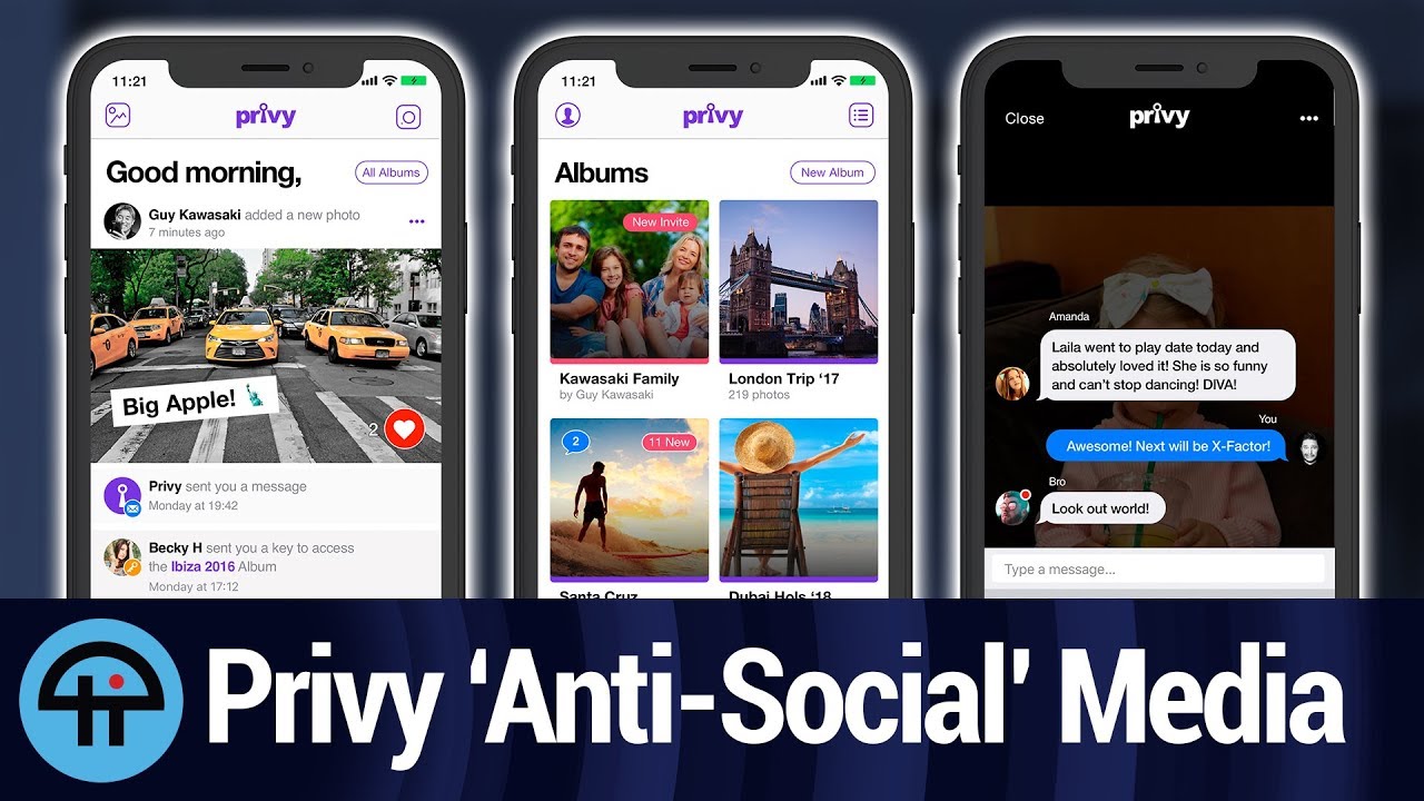 New Private Social Platform App Privy - YouTube