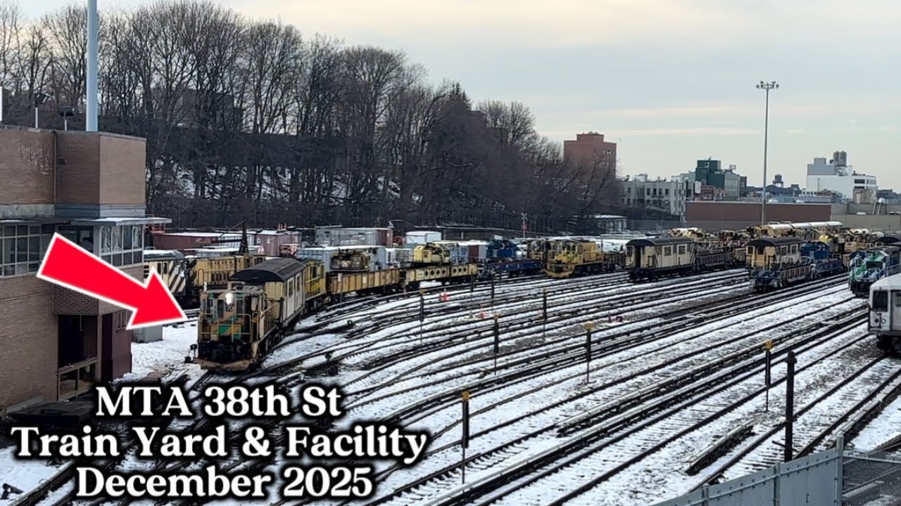 MTA 38th St Train Yard & Facility + 65th Street Rail Yard | NYC Subway ...