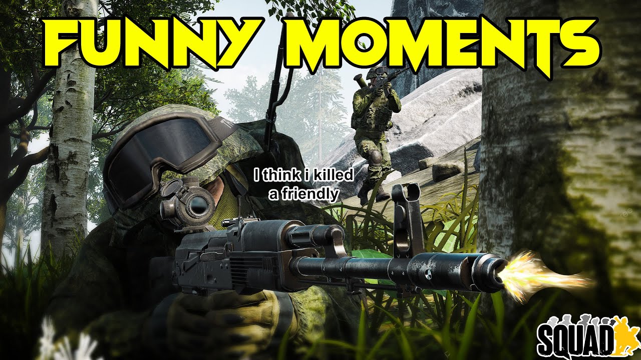 SQUAD FUNNY MOMENTS - Special Forces Inbound! - YouTube