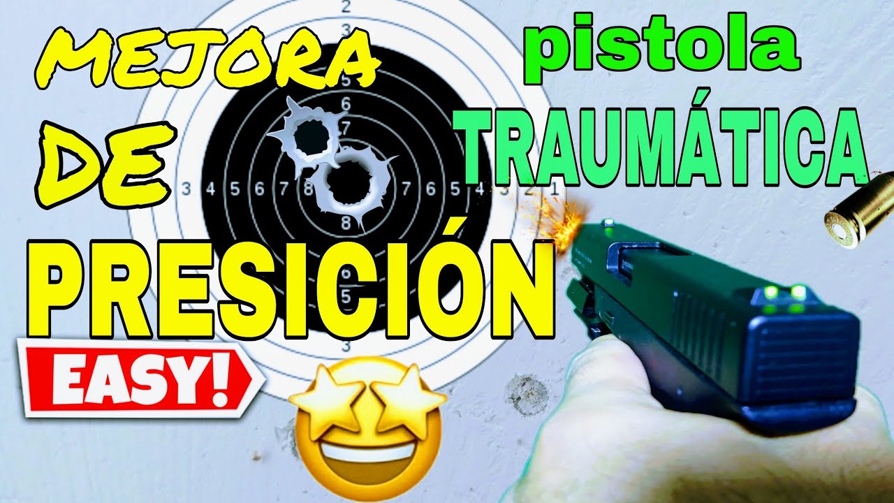 COMO MEJORAR ARMA TRAUMATICA SIN MODIFICARLA - YouTube