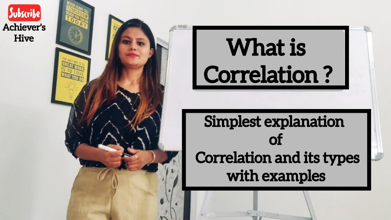 What is Correlation? | Simplest explanation of Correlation and its ...