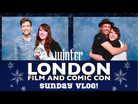 London Film & Comic Con Winter 2022! I Finally Met David Tennant! Full ...