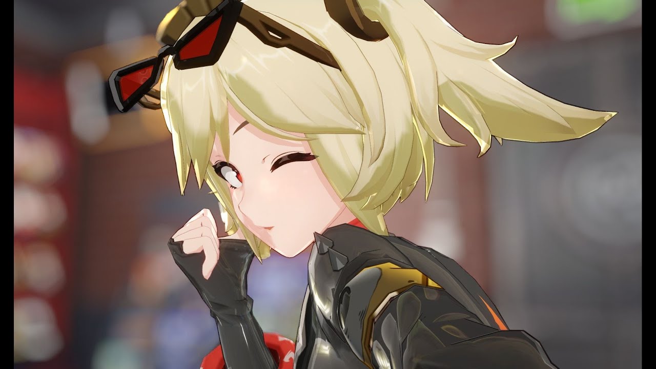 【Zenless Zone Zero MMD／4K／60FPS】Burnice【可愛くてごめん】 - YouTube