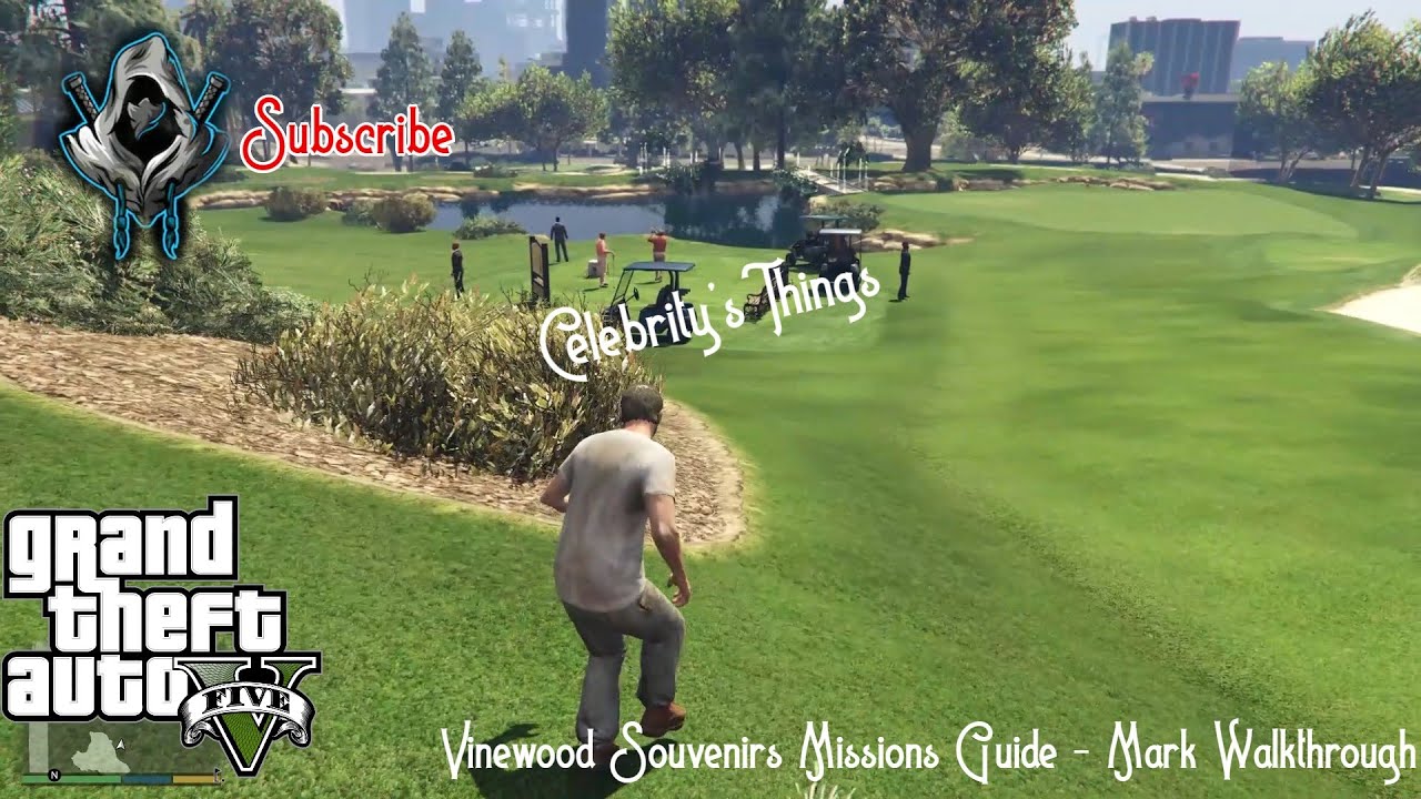 GTA 5 - Vinewood Souvenirs Missions Guide - Mark Walkthrough - YouTube