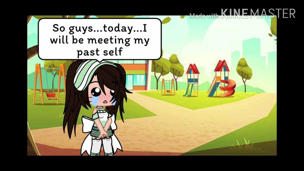 I meet my past self+meme UwU (gacha life) - YouTube