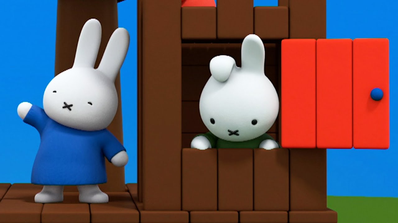 Miffy And The Play House! | Miffy | Sweet Little Bunny | Miffy New ...