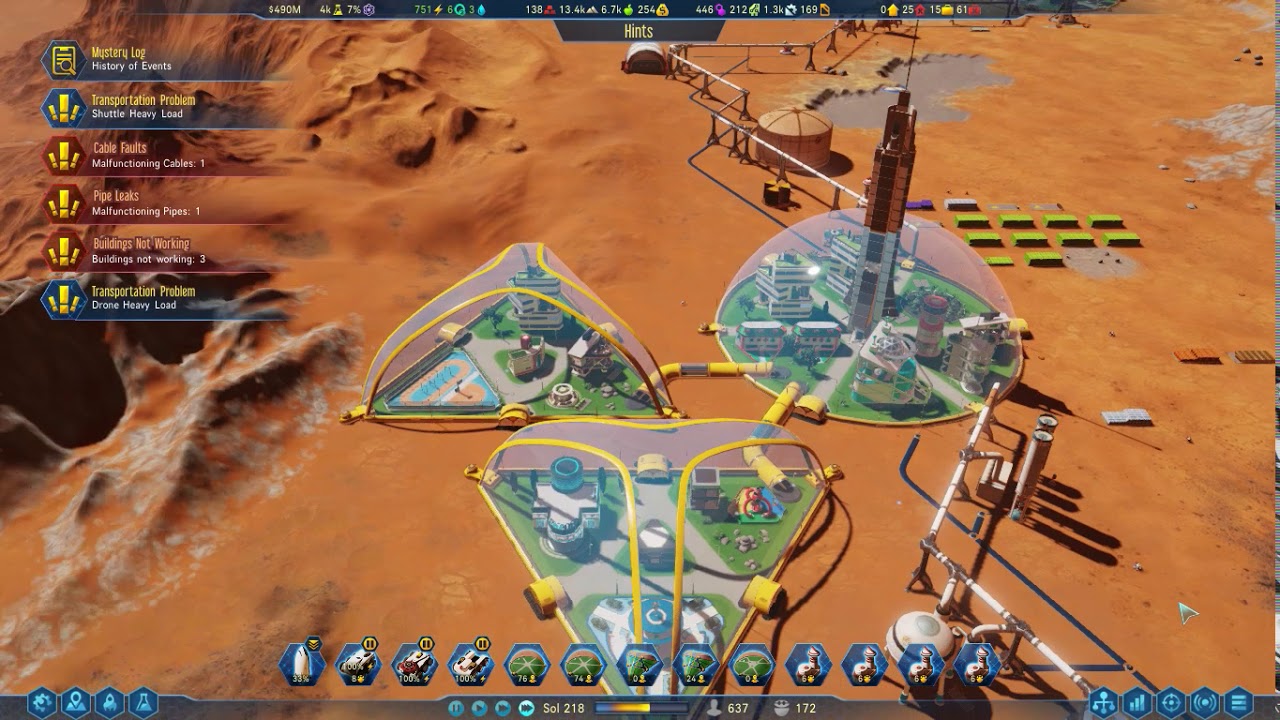 Surviving Mars - Sol 220 - Marsgate - Completed Mystery - YouTube