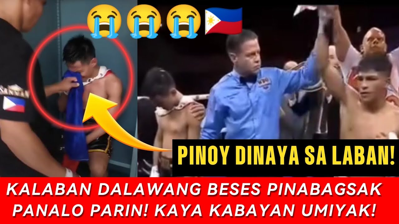 BREAKING NEWS: Pinoy Umiyak Pagkatapos ng Matalo!DINAYA sa Laban ...