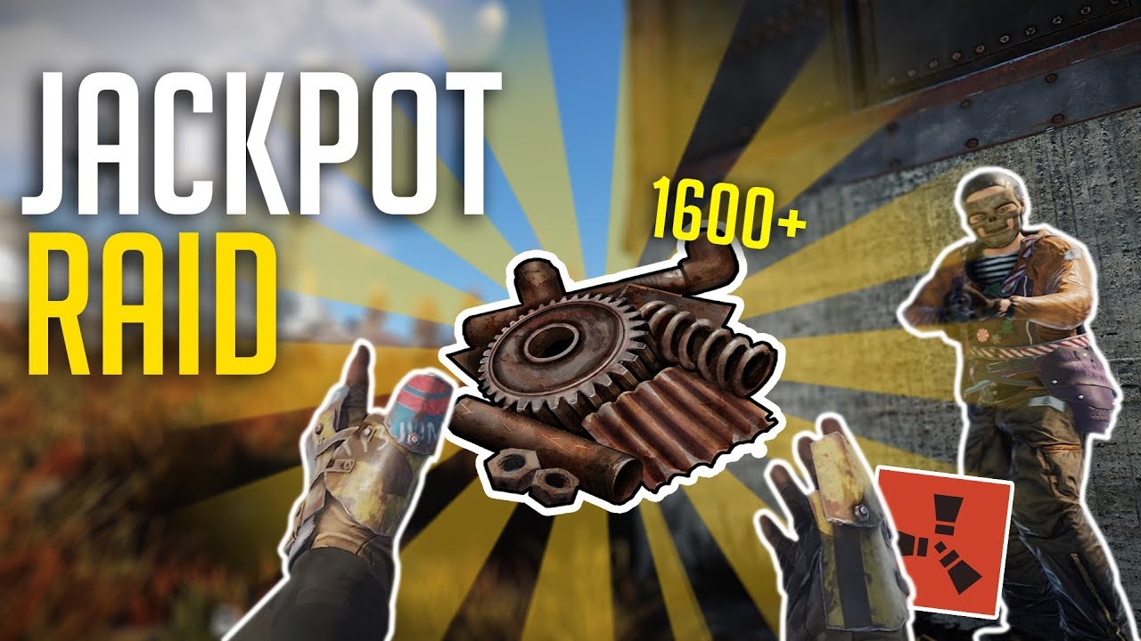 Rust - INSANE SCRAP RAID JACKPOT! - YouTube