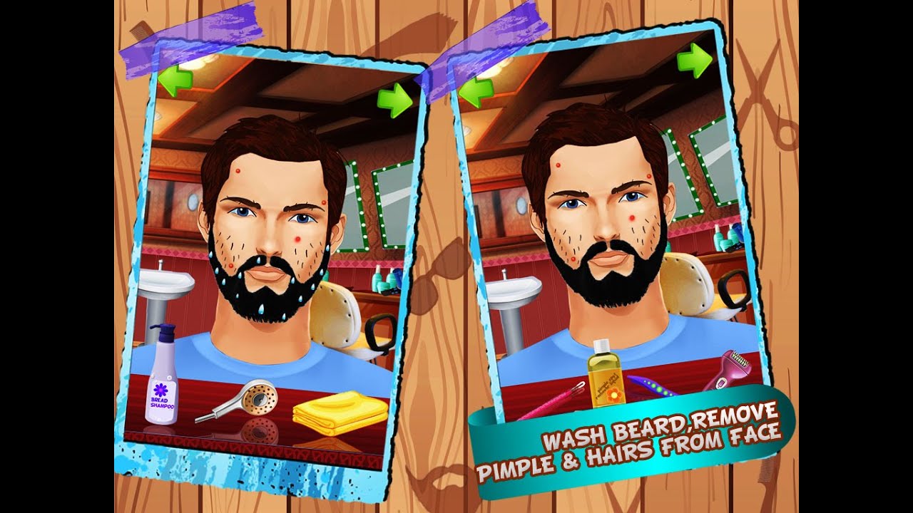 Beard salon crazy professional games | Android Gameplay HD - YouTube