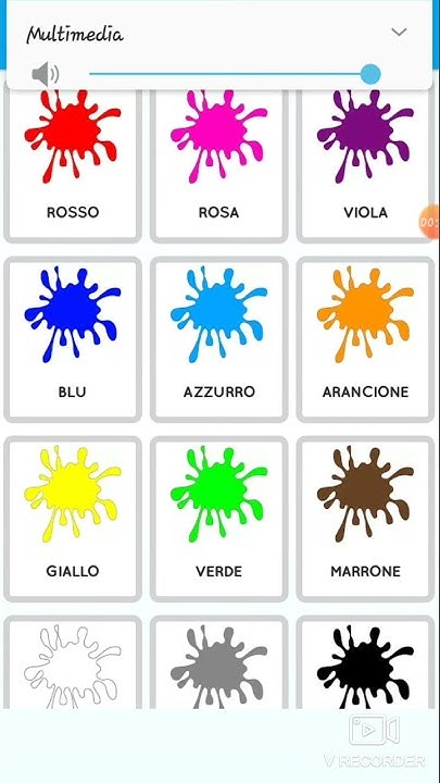 Colores en italiano (clase 2) - YouTube