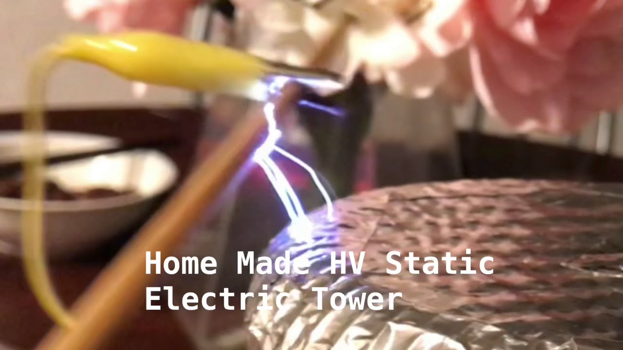 Make a Static Electric Tower - YouTube