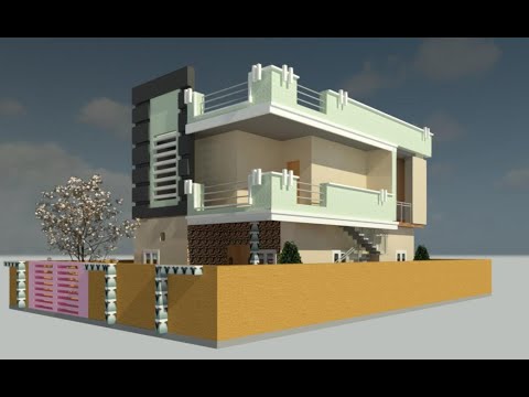 revit building design tutorial video||sample - YouTube