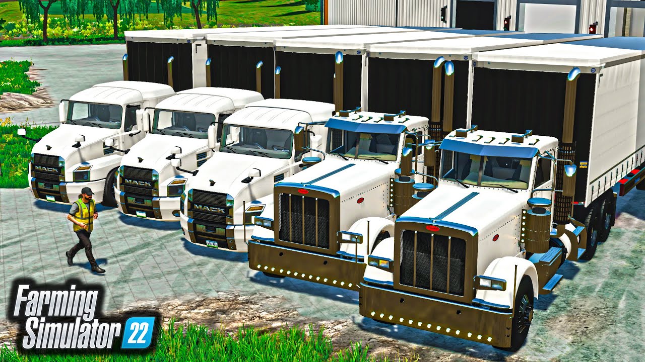 I BUILT A TRUCKING COMPANY WORTH $5,000,000! | FS22 - YouTube